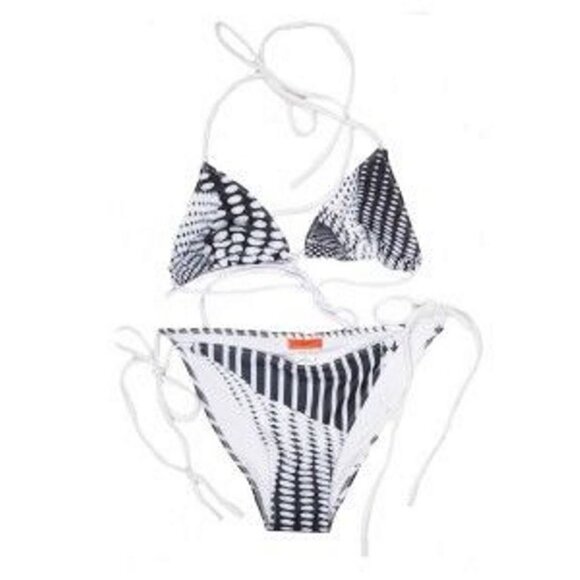 Clover Canyon | Swim | Clover Canyon Torqued Walls Triangle Bikini Set ...
